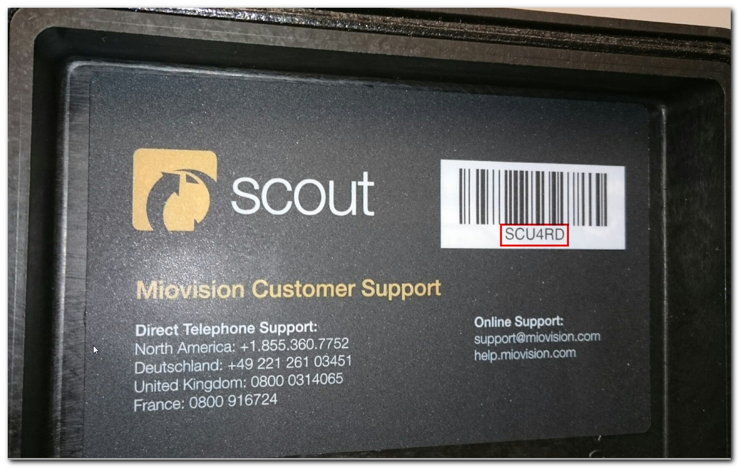 Scout Serial Numbers