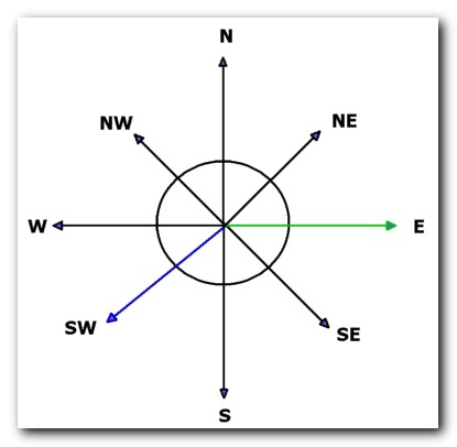 Studies with Intermediate Directions