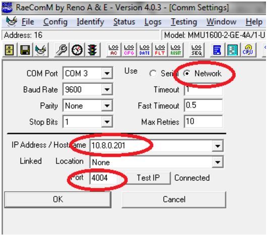 RaeComM by Reno A & E Software Integration